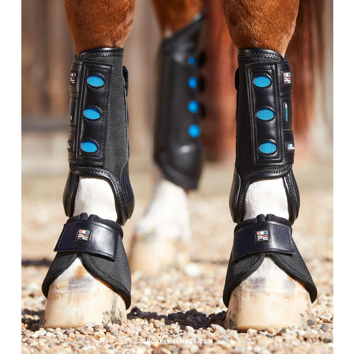 Premier Equine Air Cooled Original Eventing Boots - Front - Saddleworld ...
